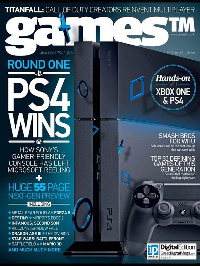 Dopo EDGE, anche la rivista GamesTM si schiera con PS4