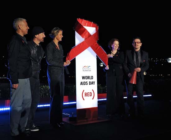 Bono Vox contro l'Aids | Gossip Fanpage