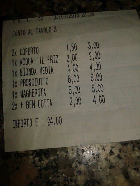 Albenga: chiede la pizza ben cotta, ma gli costa 2 euro in più