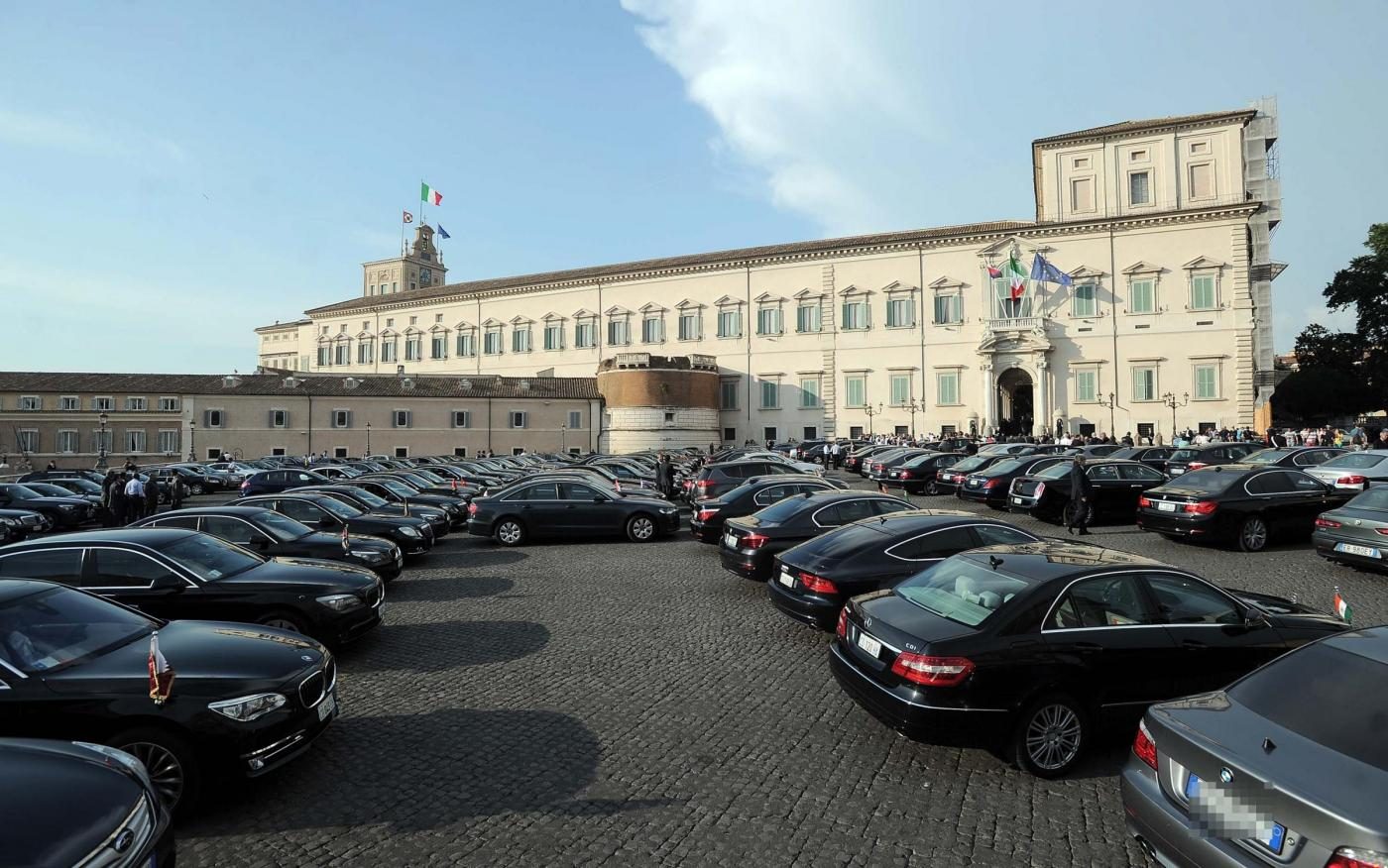 Il censimento delle auto blu: in Italia ce ne sono 33mila
