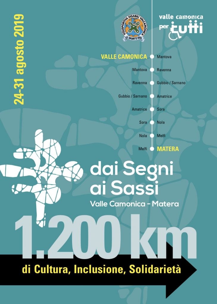 "Dai Segni ai Sassi": la pedalata inclusiva che attraverserà l'Italia