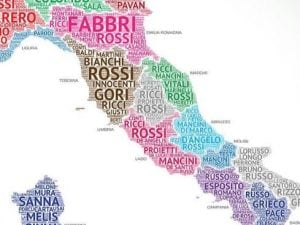 Quali sono i cognomi più diffusi in Italia, la lista Regione per Regione