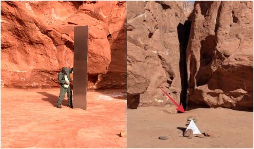 Scomparso nel nulla il monolite argentato nel deserto dello Utah