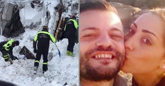 Rigopiano, 4 anni dopo. Giampaolo Matrone ricorda la moglie Valentina ...