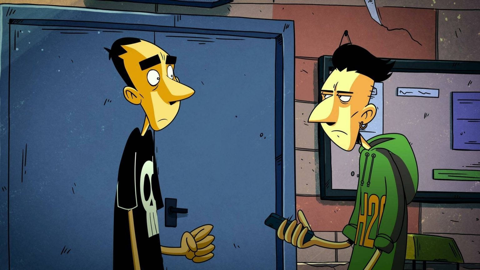 Armadillo, Secco, Sarah e Cinghiale: i personaggi dell'universo di Zerocalcare nella serie Netflix