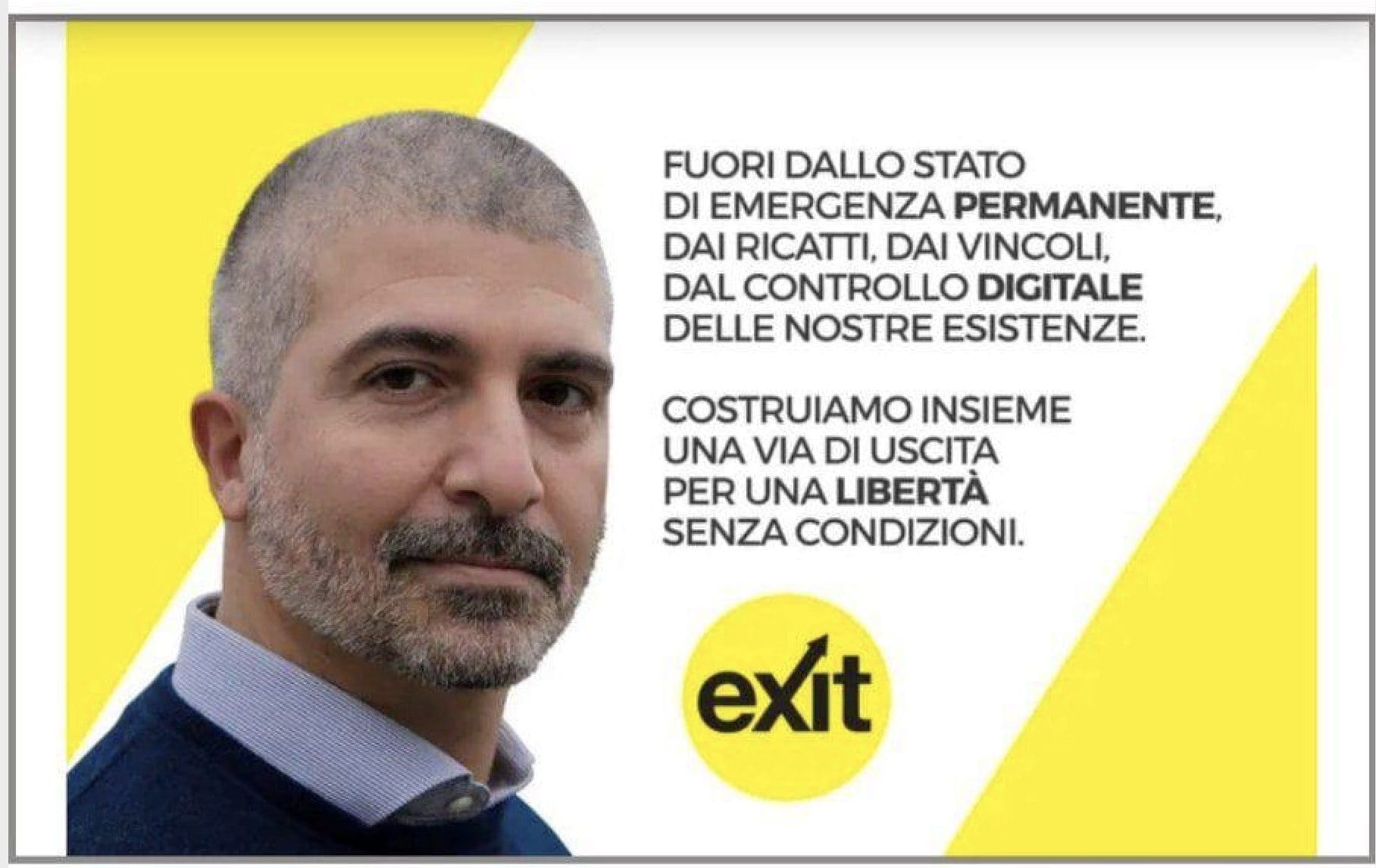 Simone Di Stefano lascia CasaPound e fonda il suo movimento no vax e no green pass