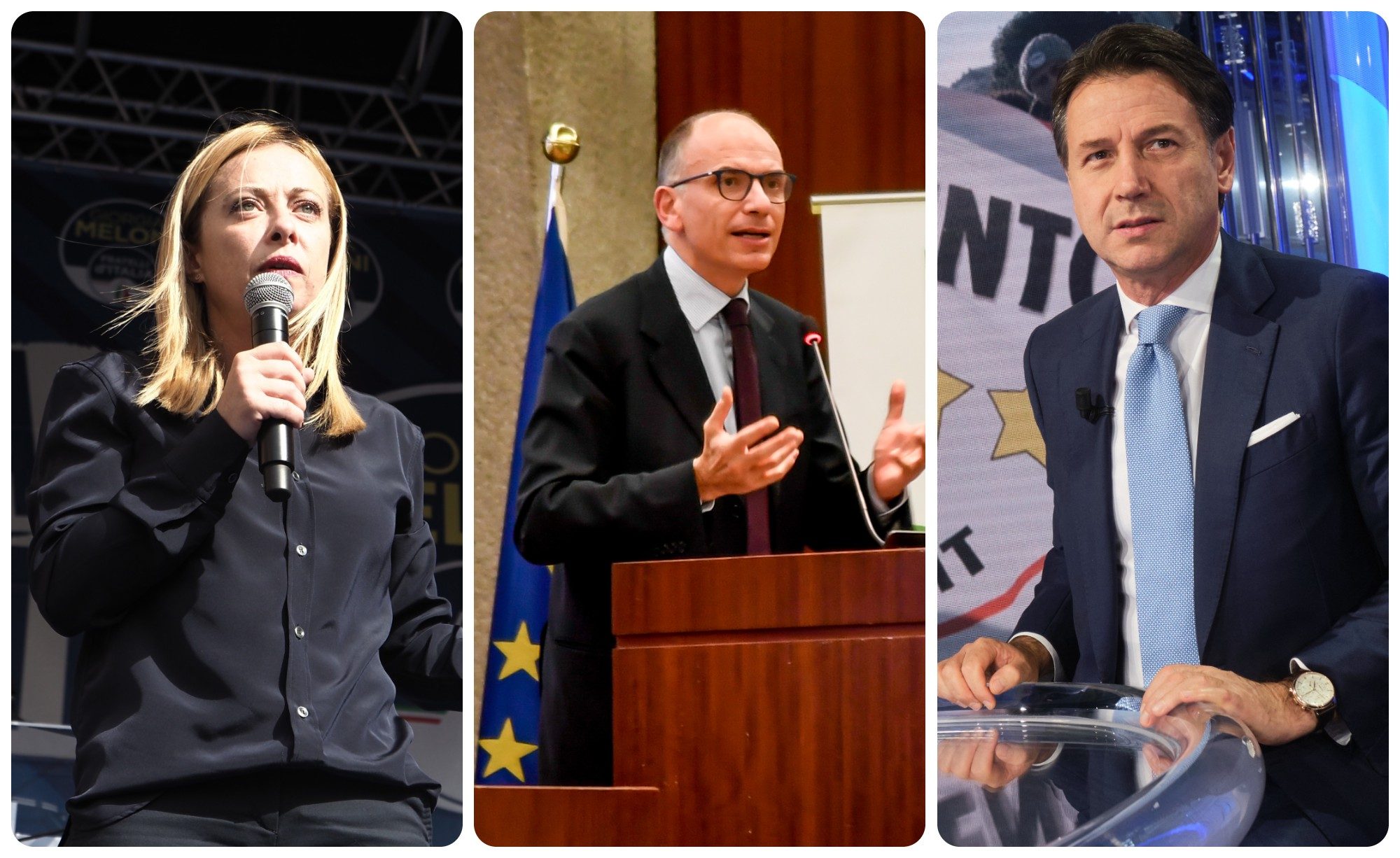 Sondaggi politici, Fratelli d'Italia allunga sul PD, M5s in forte crescita