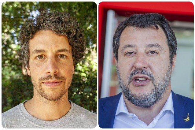 La sardina Santori vs Salvini: "Io coltivo cannabis, ma è lui a stare ...