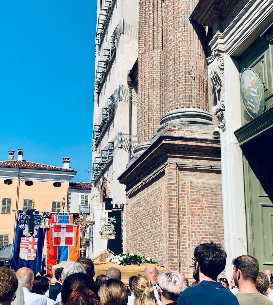 Alberto Balocco, la figlia Diletta ai funerali: “Sei la persona ...