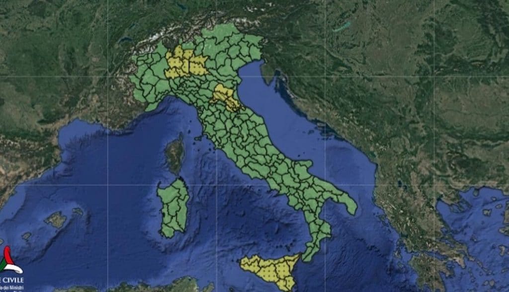 Maltempo, allerta meteo gialla per temporali domani 8 maggio: le ...