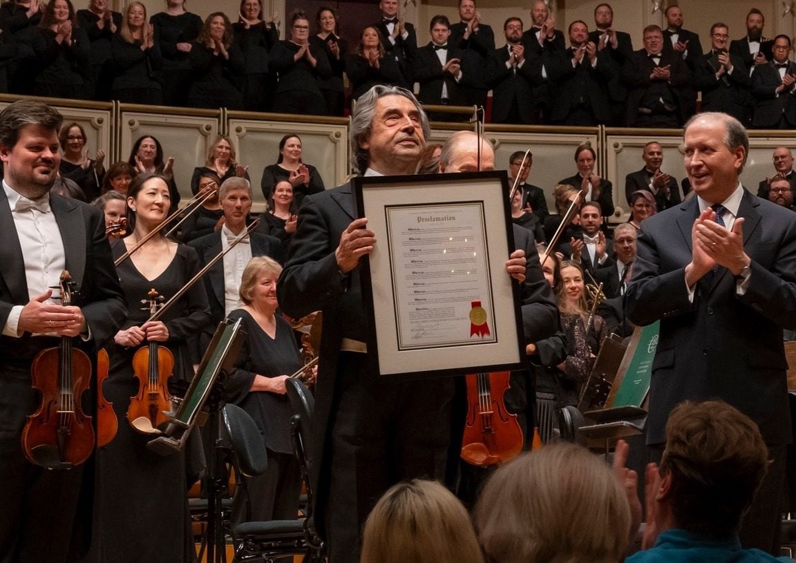 Riccardo Muti diventa direttore emerito a vita della Chicago Symphony ...