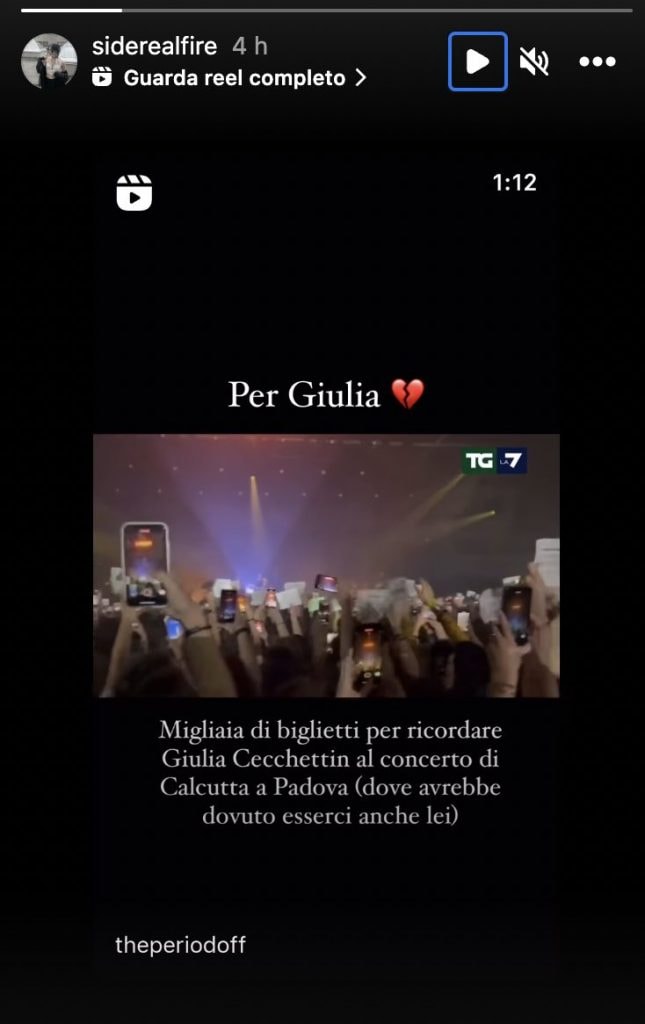 "Canta per Giulia Cecchettin": al concerto di Calcutta la folla ricorda ...