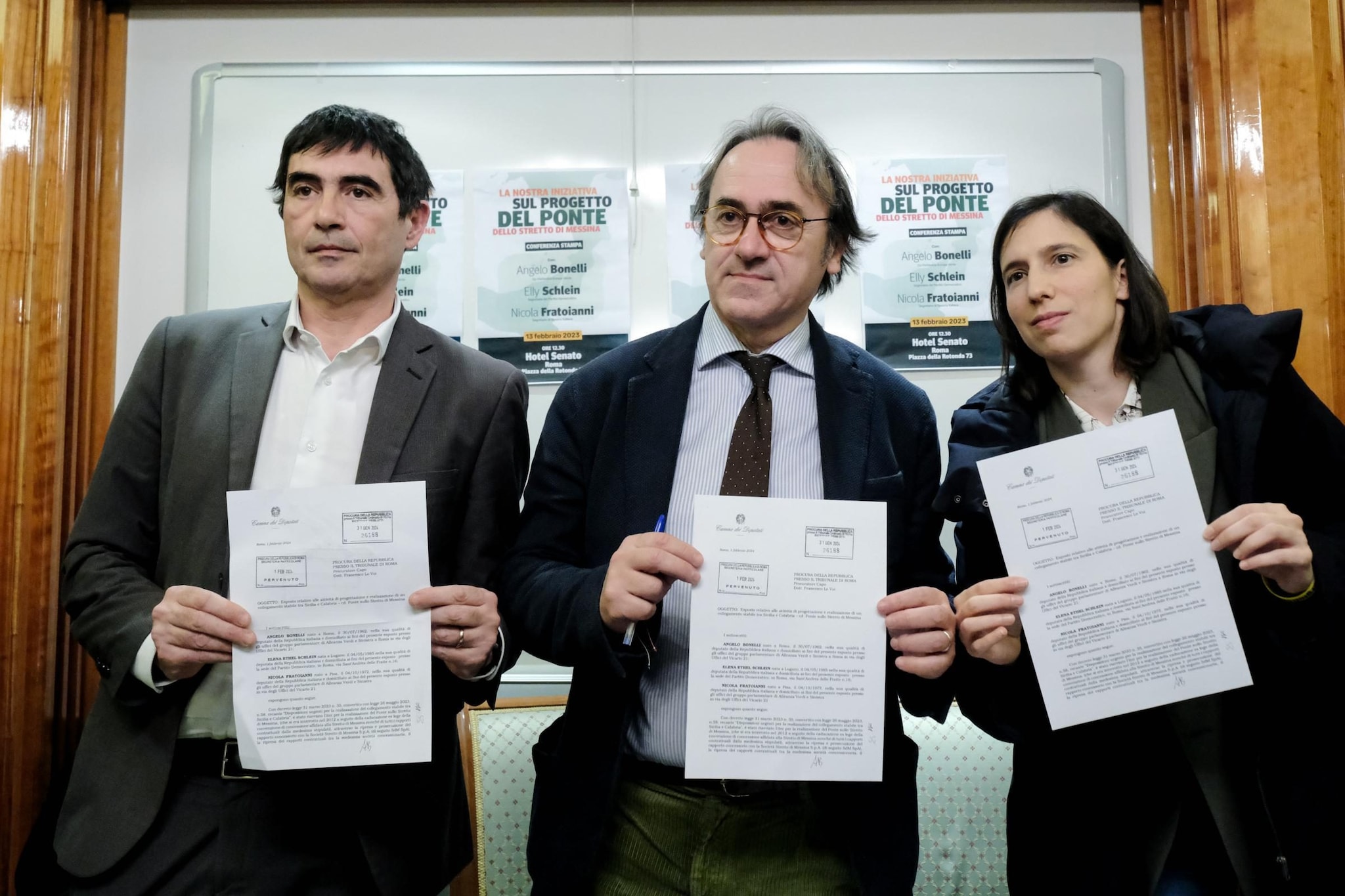 Bonelli, Fratoianni e Schlein contro il Ponte sullo Stretto: esposto in ...
