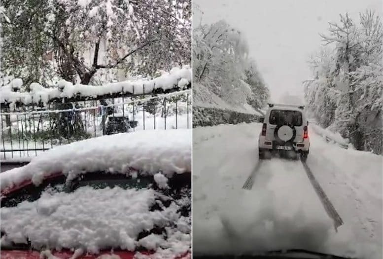 I video delle intense nevicate in Emilia: l’Appennino reggiano si ...