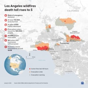 Incendio Los Angeles, cosa sta succedendo: le cause dei roghi e la ...