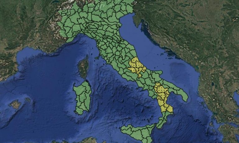 Maltempo, allerta meteo gialla per rischio temporali e forti venti domenica 6 aprile: le regioni ...
