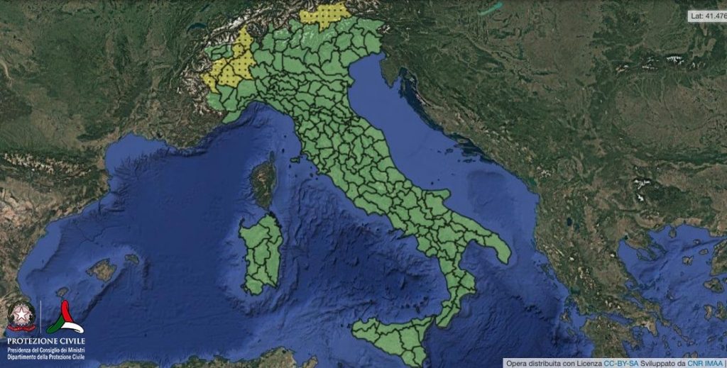 Maltempo, allerta meteo gialla per temporali lunedì 2 giugno: le regioni a rischio