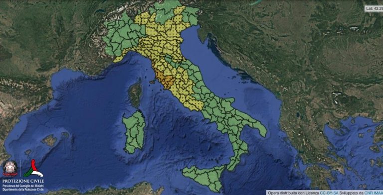 Maltempo, allerta meteo arancione e gialla per temporali 13 luglio: le regioni a rischio