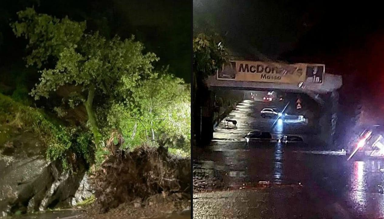 Maltempo sull’Italia: tromba d'aria in Toscana, frane e fulmini in Trentino, oggi allerta meteo ...