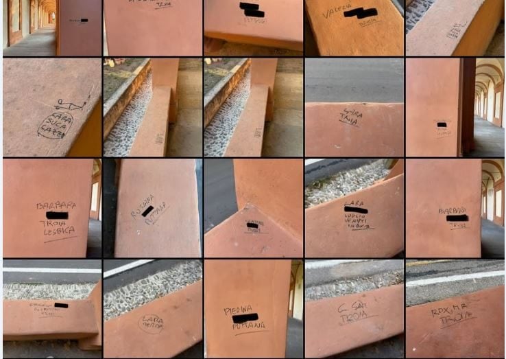 Non solo forum online, a Bologna un muro pieno di insulti sessisti e ...