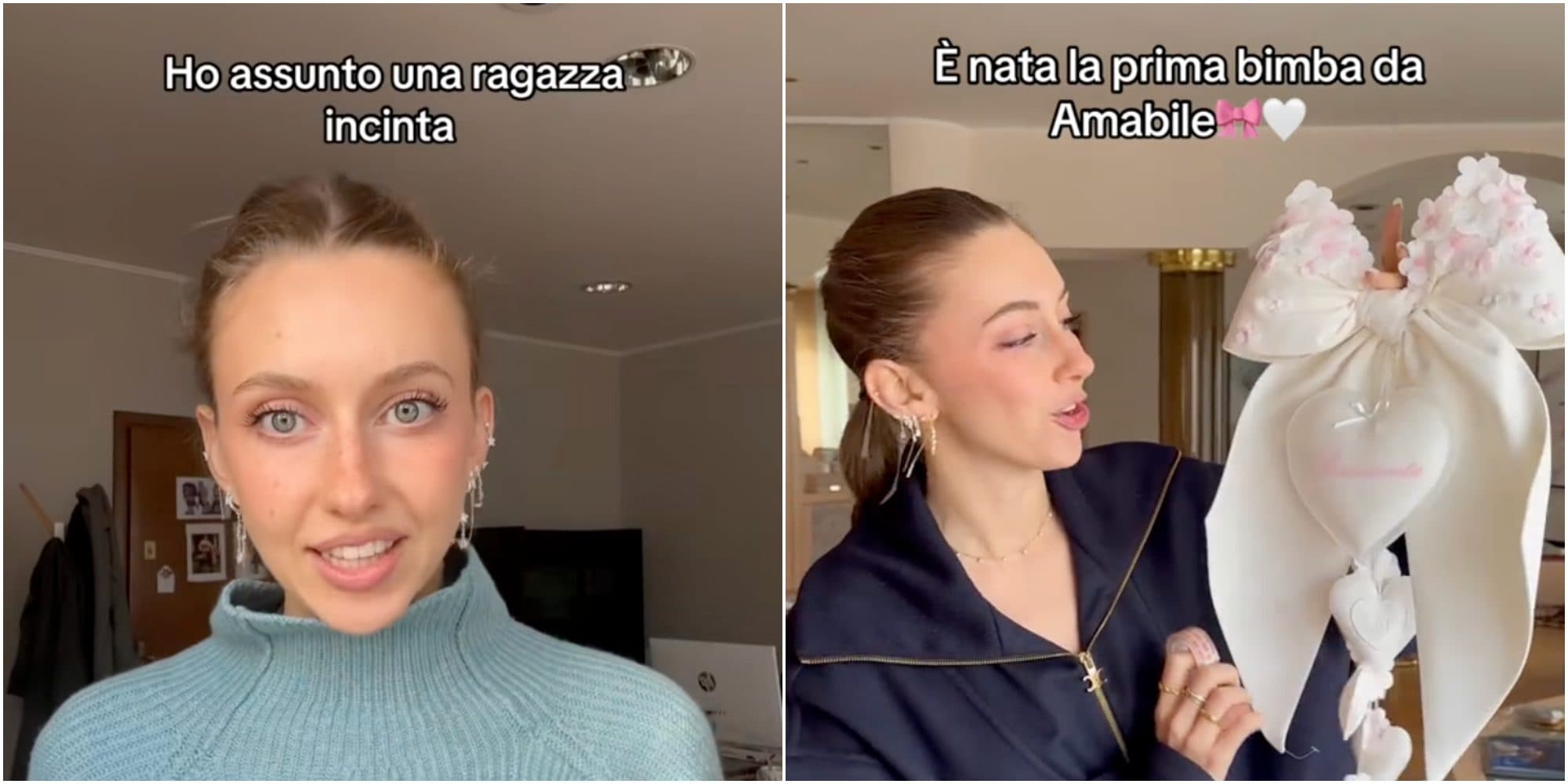 Martina Strazzer assume una ragazza incinta per Amabile e poi non le ...