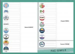 Elezioni Calabria 2025, il fac simile della scheda elettorale: simboli ...