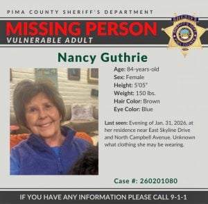 Il caso Nancy Guthrie a una possibile svolta: trovato un guanto con ...