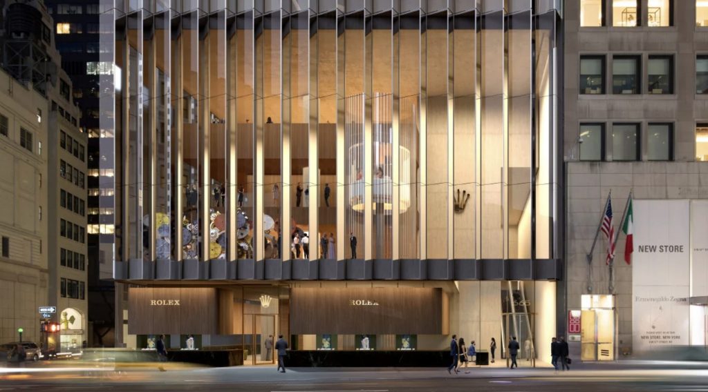 Il nuovo quartier generale di Rolex a New York