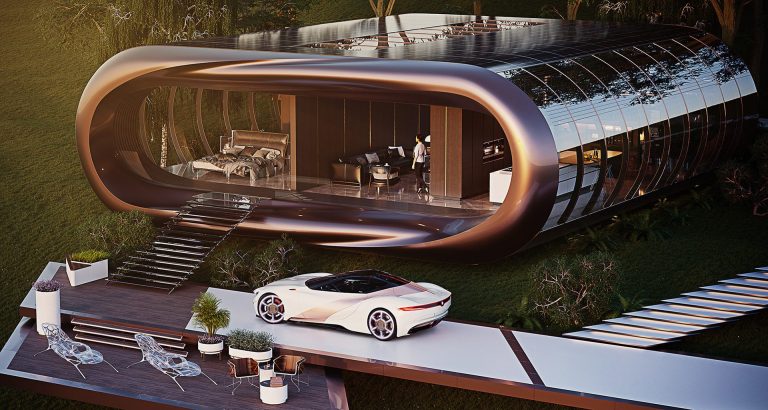 Casa Tesla: ecco come sarebbe se esistesse