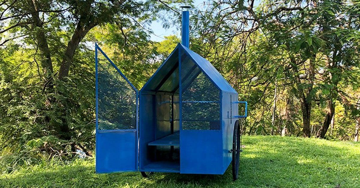 Rodar, la mini casa che aiuta i senzatetto