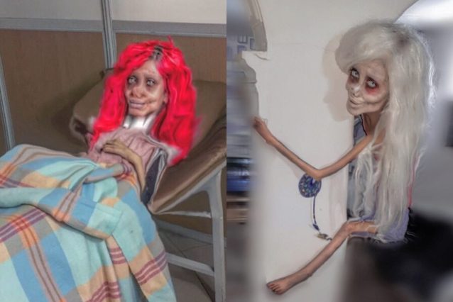 Sempre più magra col collo rotto: la Sposa Cadavere sosia di Angelina ...