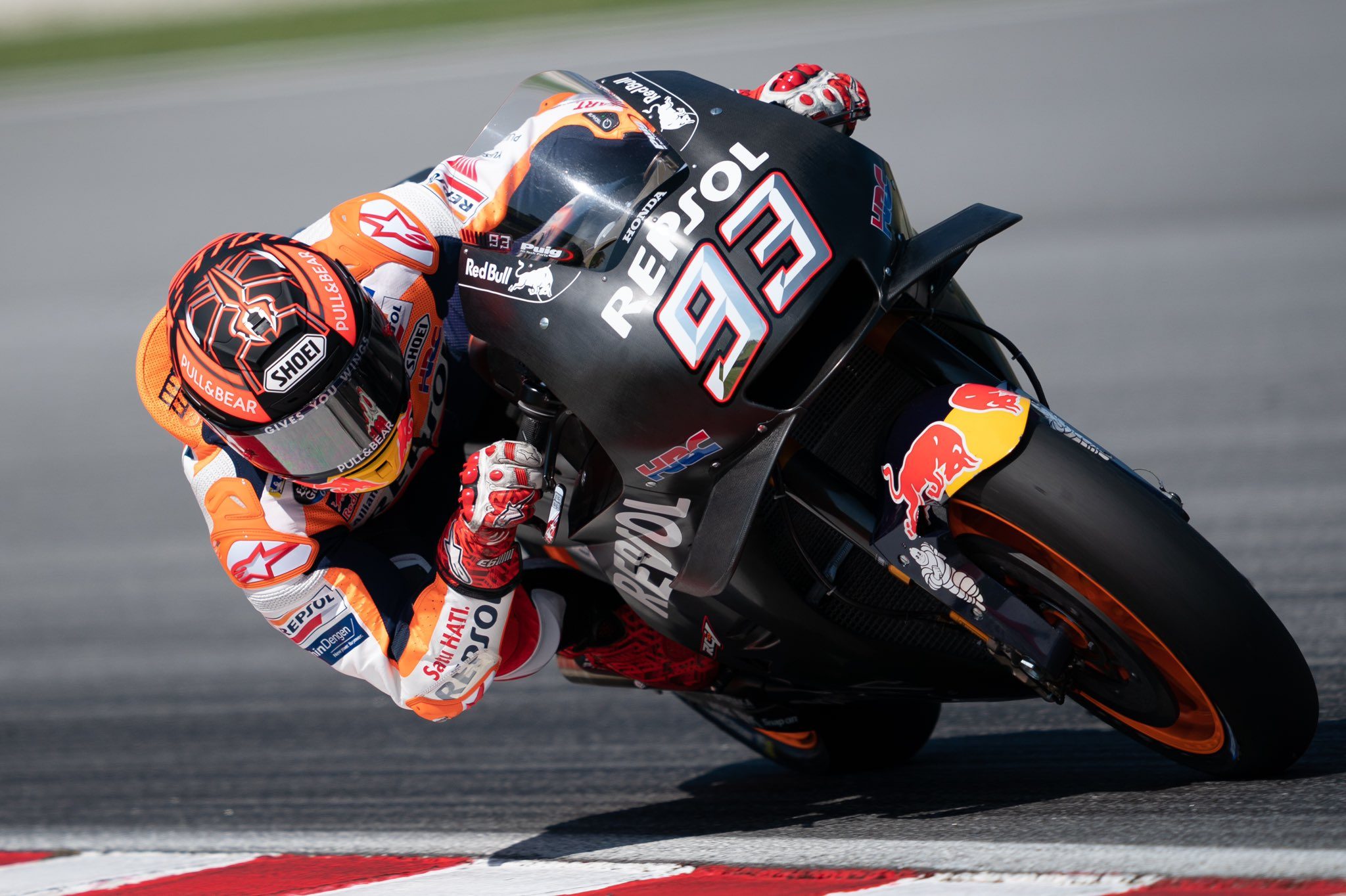 MotoGP test Sepang, Marquez si prende il day-1. 6° Valentino Rossi