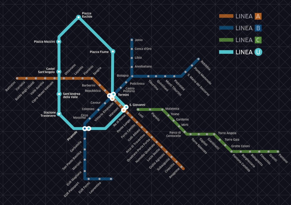 Parte Linea U, la "metropolitana" di Uber per il Giubileo