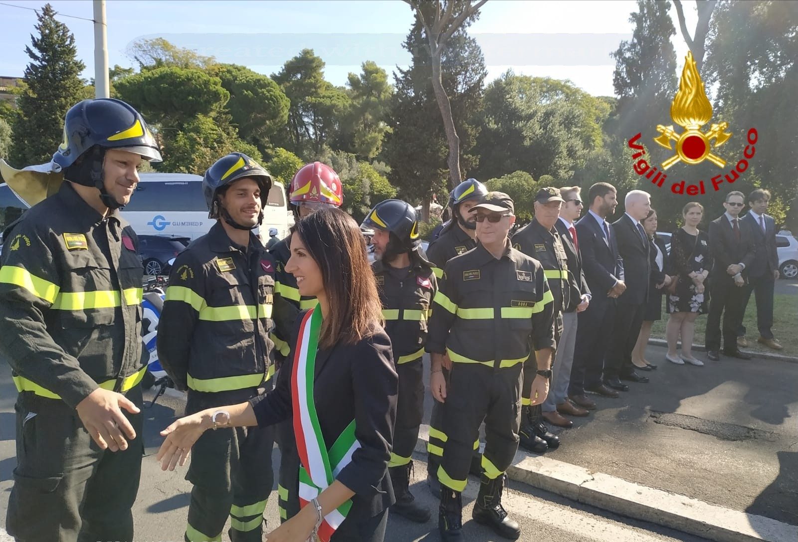 11 settembre 2001: cerimonia di commemorazione a Roma, protagonisti i ...