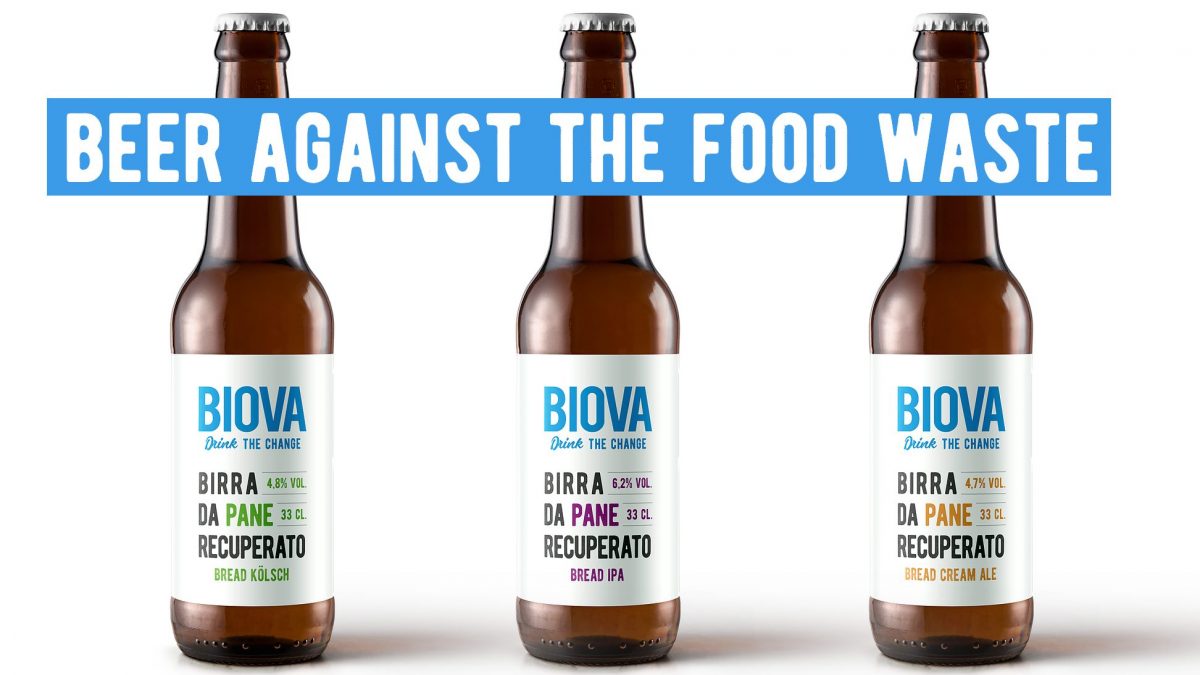 Biova, la birra nata dal pane invenduto