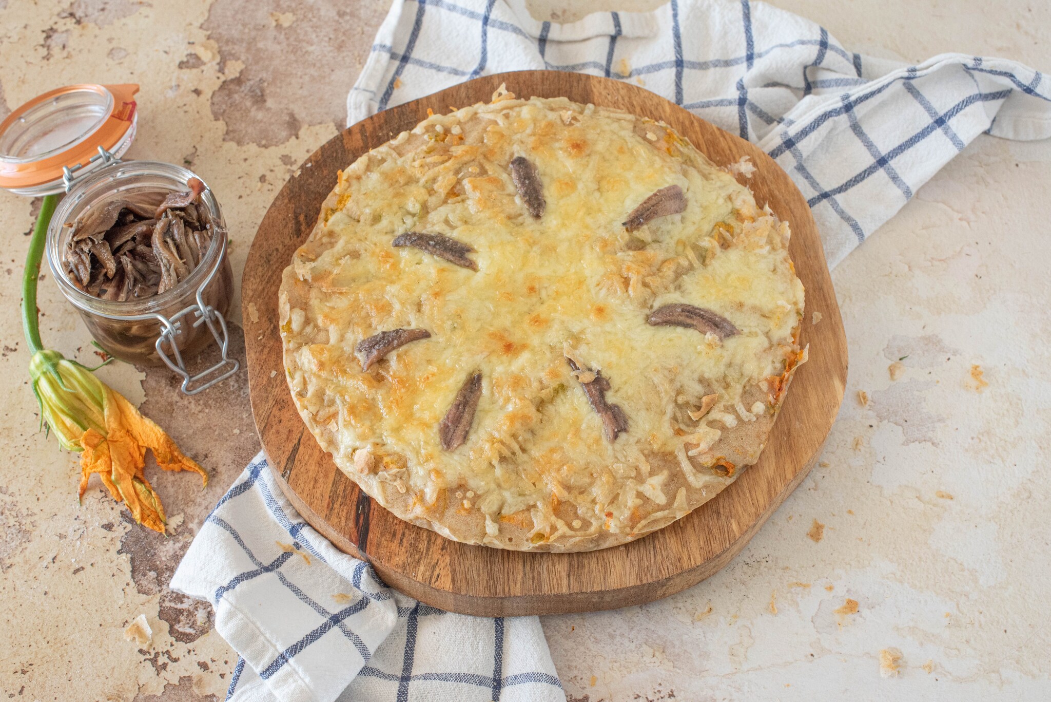 Pizza di fiori di zucca di mamma Graziella: la ricetta del piatto ...