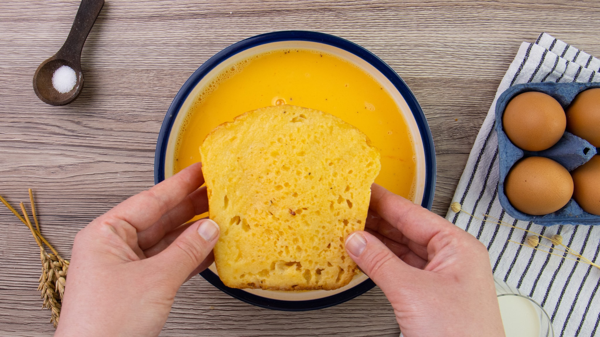 French toast salati: la ricetta del piatto unico sfizioso e saporito