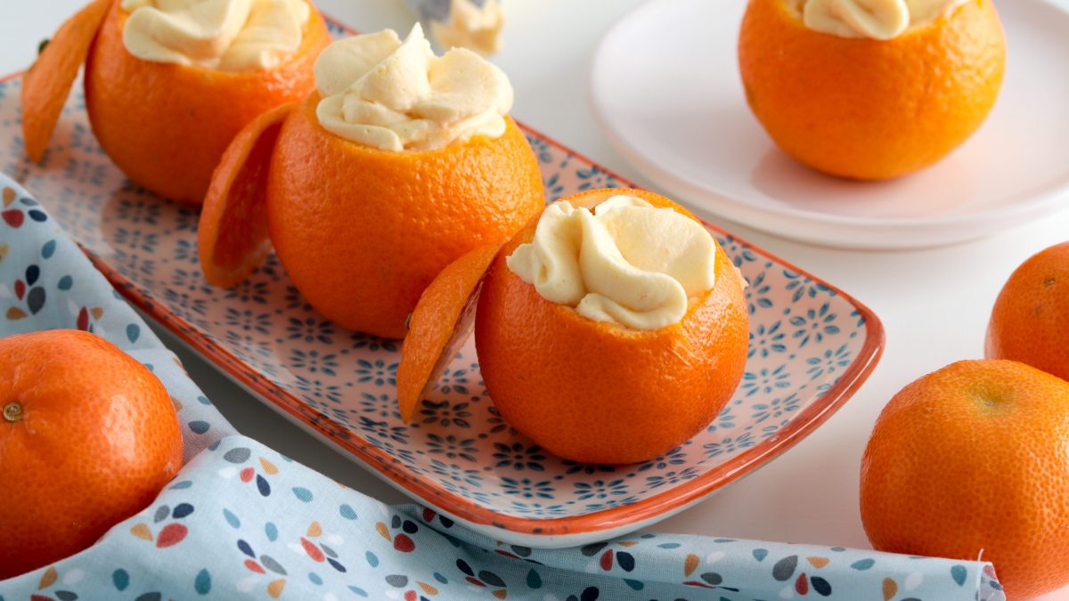 Mandarini ripieni: la ricetta del dessert al cucchiaio fresco e raffinato