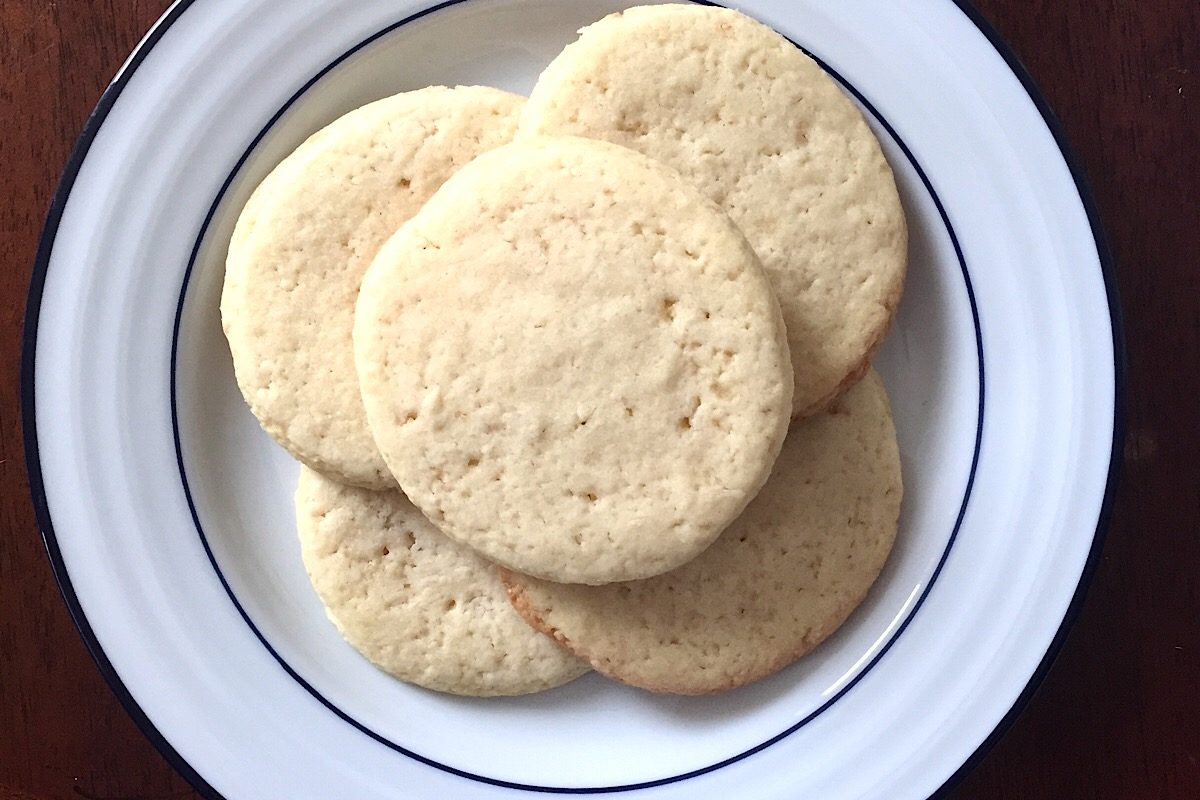 Rolled sugar cookies