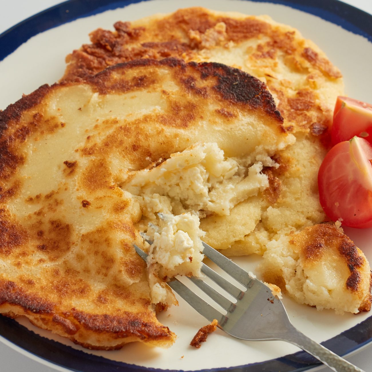 Egg Filled Arepas: the ultimate in Colombian street food