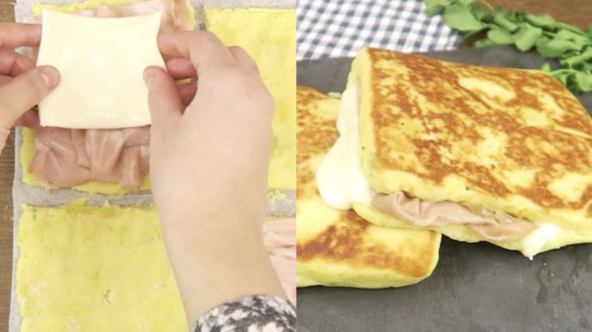 Pan toasted potato sandwich: easy and fun dinner idea that is ready in ...