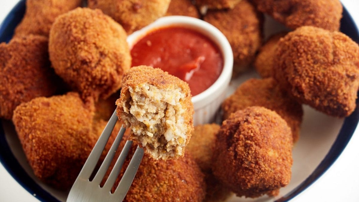 Mushroom Croquettes: crispy, easy and very delicious