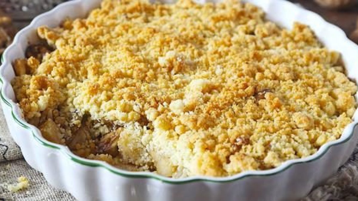 Butternut Pineapple Crumble: a delicious mix of flavors
