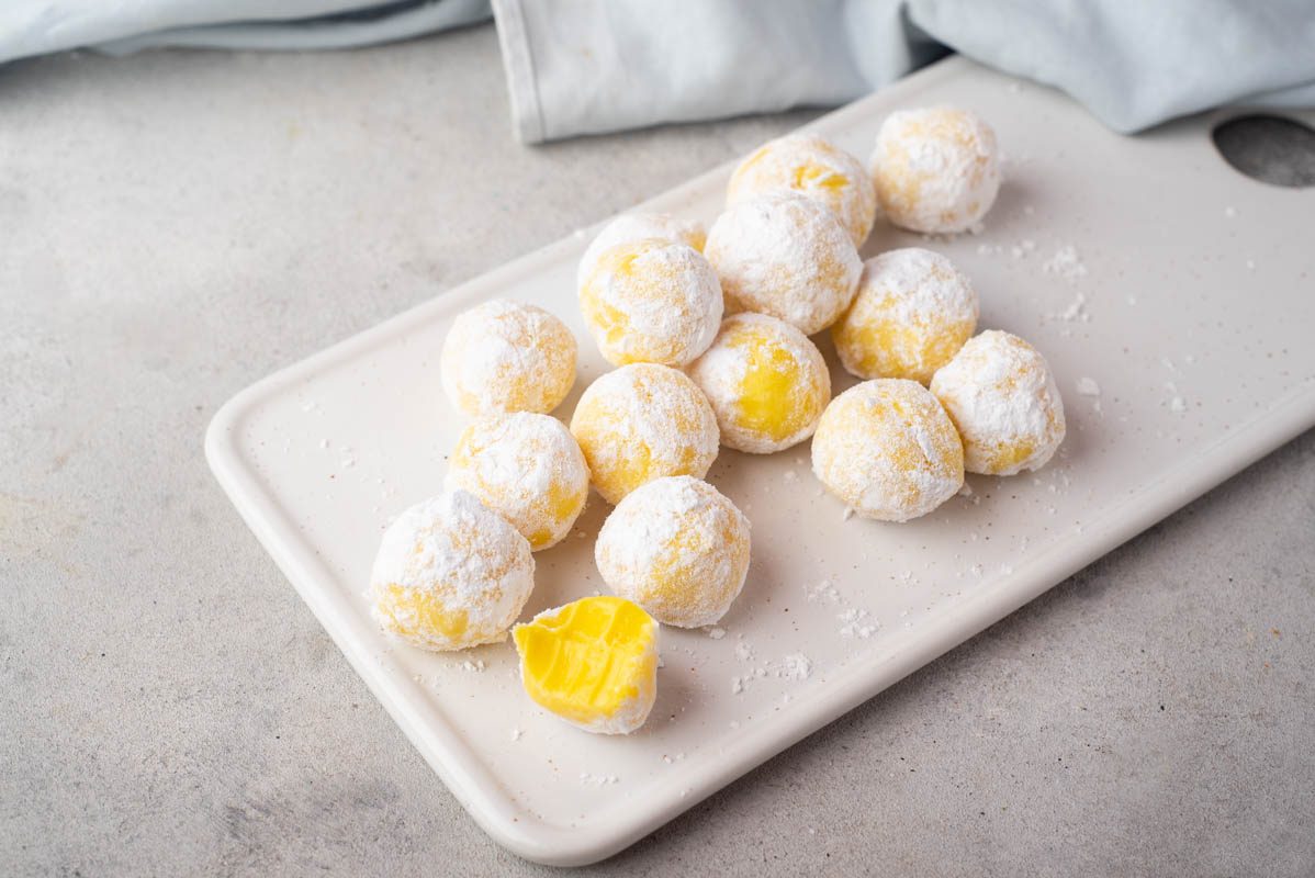 White Chocolate Lemon Truffles