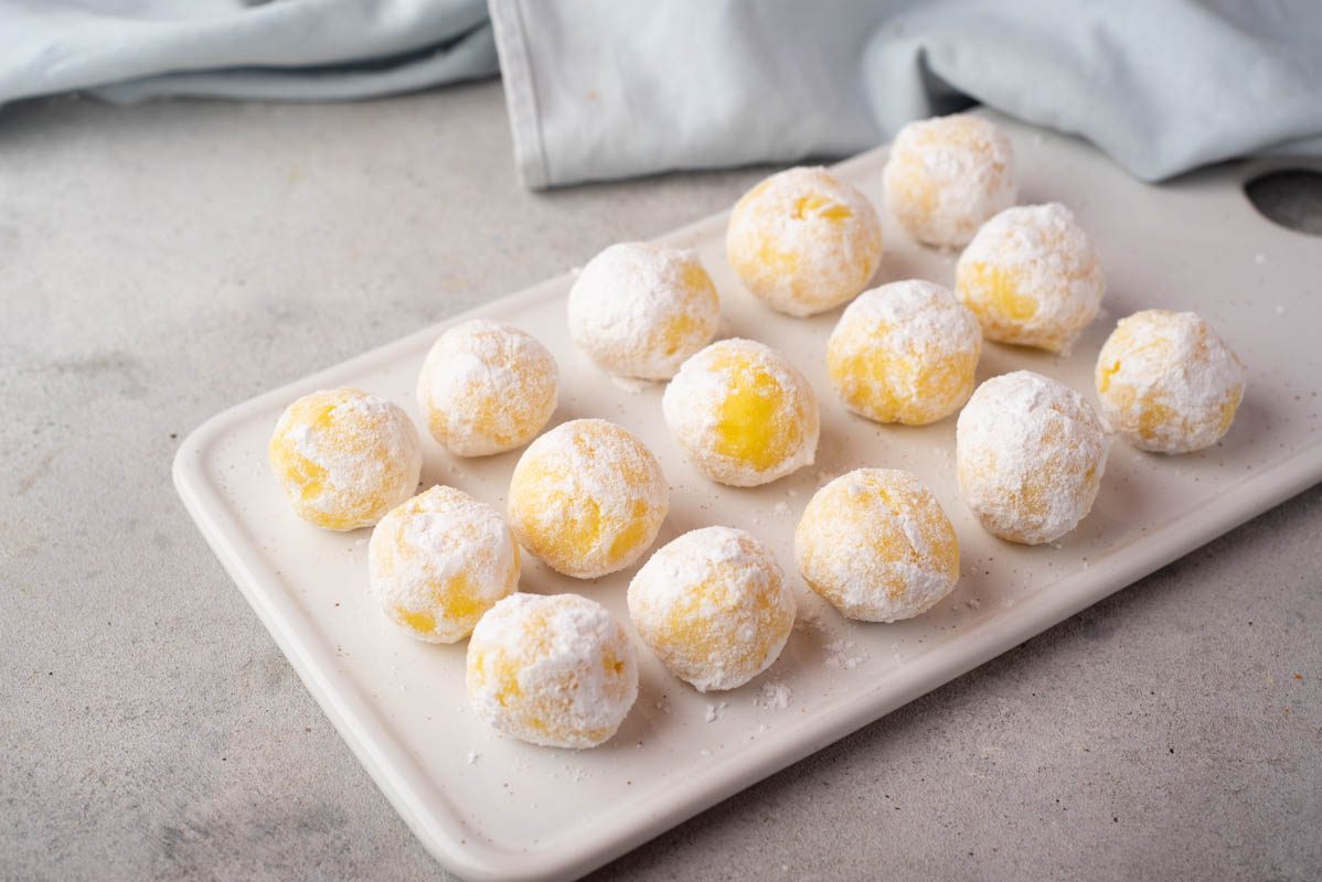 White Chocolate Lemon Truffles