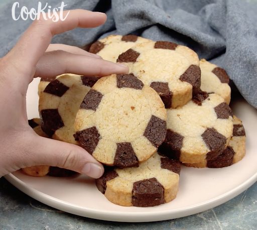 Two-Tone Cookies: Black and White Sweet Treats