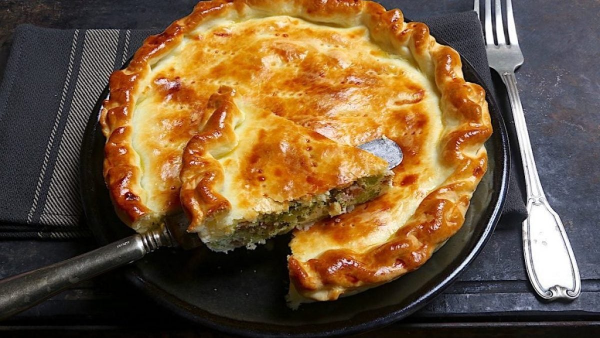 Sausage Mushroom Pie: the recipe of the tasty and original savory pie