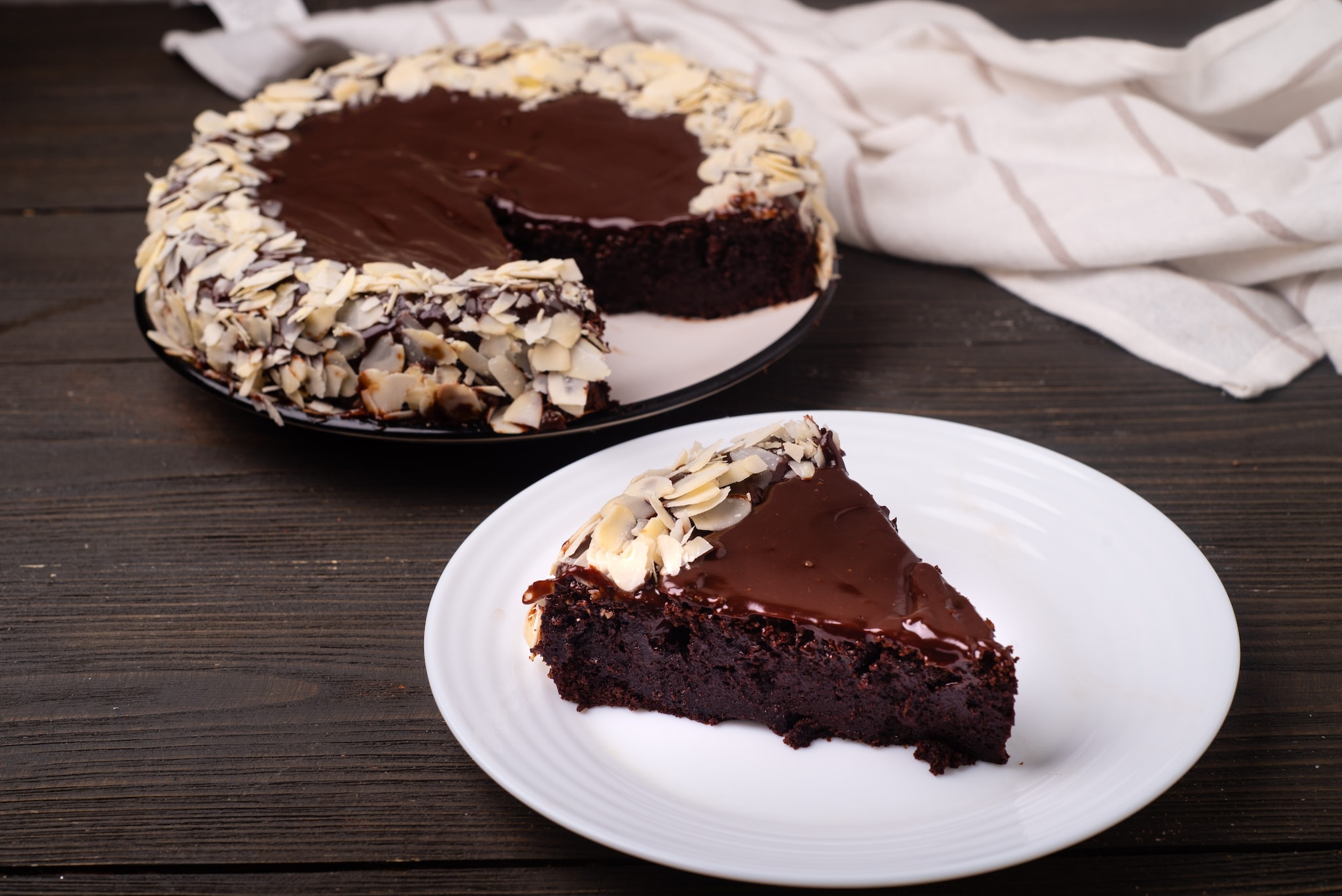 Flourless Chocolate Almond Cake Recipe