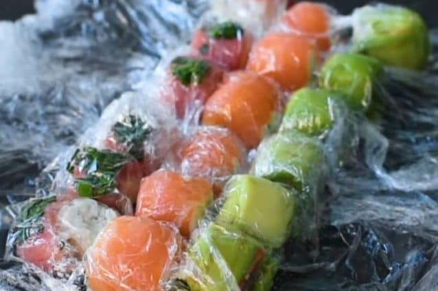 How To Make Sushi in an Ice Cube Tray