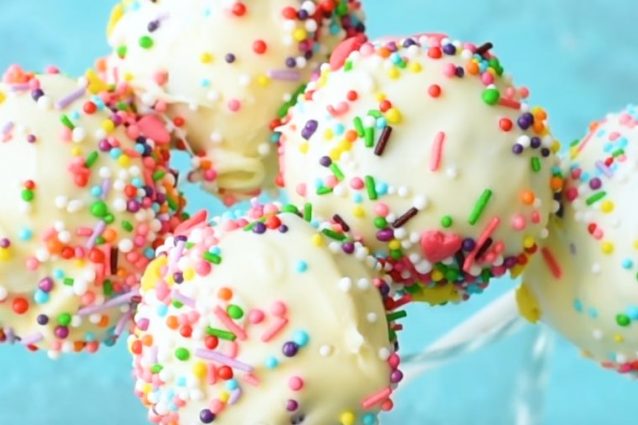 Rainbow Cake Pop Recipe
